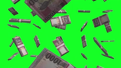 South Sudanese Pound Falling Animation o... | Stock Video | Pond5