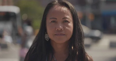 Southeast Asian woman serious angry sad ... | Stock Video | Pond5