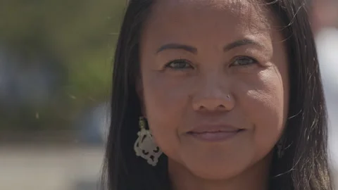 Southeast Asian woman serious angry sad ... | Stock Video | Pond5