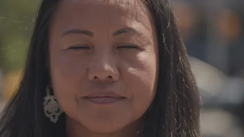 Southeast Asian woman serious angry sad ... | Stock Video | Pond5
