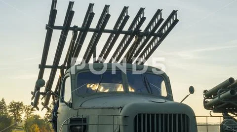 Photograph: Soviet rocket launcher during the World War Second. Vintage ...