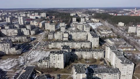 Soviet Style Architecture Chernobyl Styl... | Stock Video | Pond5