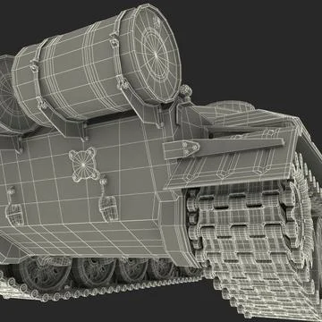 Soviet Union Main Battle Tank T-55 ~ 3D Model #91532616