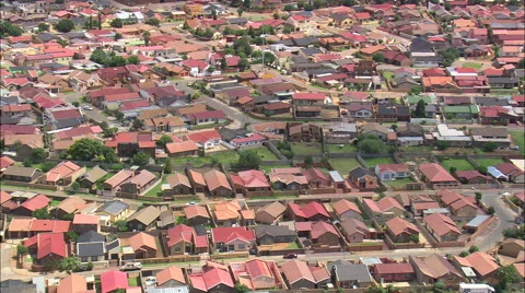 Soweto aerial | Stock Video | Pond5