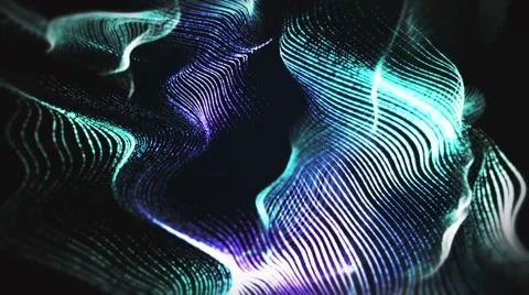 Space Abstract Wave Background ~ After Effects #61095308