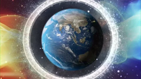 space and universe themed animated backg... | Stock Video | Pond5