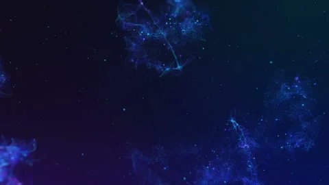 Space animation background with nebula, ... | Stock Video | Pond5