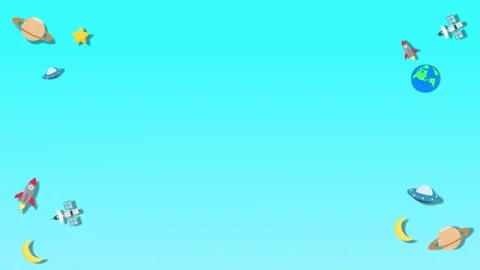 Children Space Background Stock Videos – Royalty-Free HD & 4K Videos