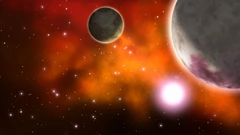 Space background. Loop. | Stock Video | Pond5