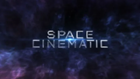 After Effects Template: Space Cinematic Titles #188956903