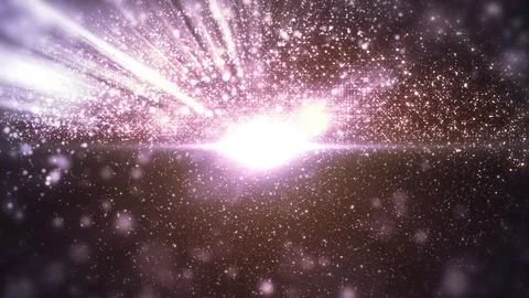 Space color background with particles. S... | Stock Video | Pond5