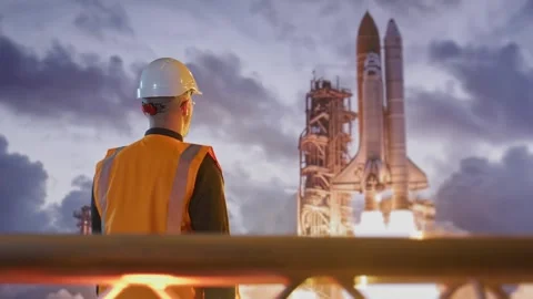 Rocket Engineer Stock Video Footage | Royalty Free Rocket Engineer ...