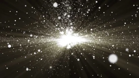 Space gold background with particles. Sp... | Stock Video | Pond5
