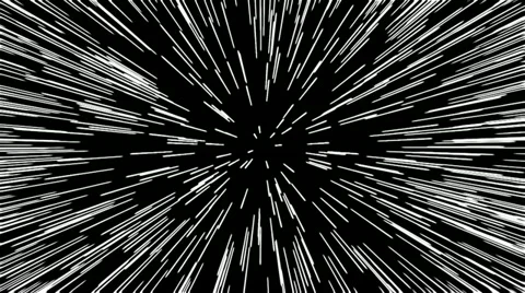 Space hyper jump | Stock Video | Pond5