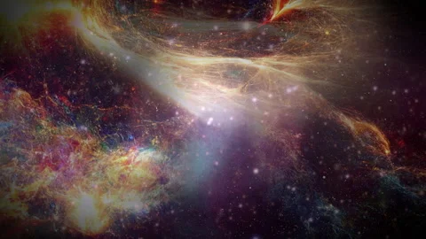 Space Nebula blue moving stars space rot... | Stock Video | Pond5