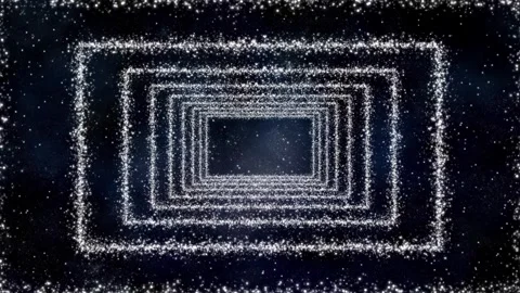 Space Particle Loop Flow Animation Backg... | Stock Video | Pond5