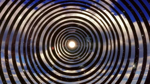 Space Planets Vortex Sky Clouds Surreal ... | Stock Video | Pond5