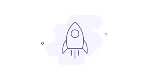 Speed Icon Outline Stock Footage ~ Royalty Free Stock Videos | Pond5