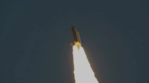 Space Rocket Launching on launching stat... | Stock Video | Pond5