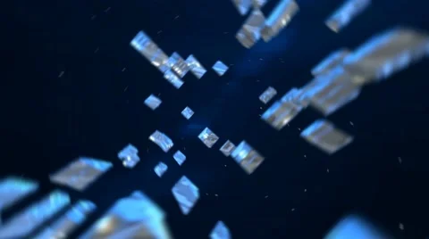 Space Shatter Text Reveal ~ After Effects Template #68345499