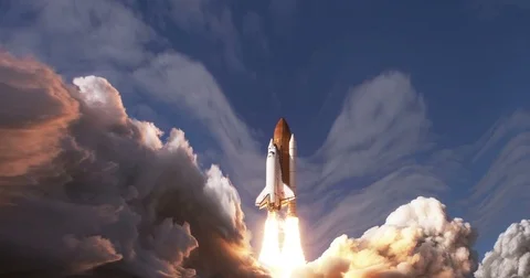 Space Shuttle Launch Animation Stock Videos – Royalty-Free HD & 4K Videos