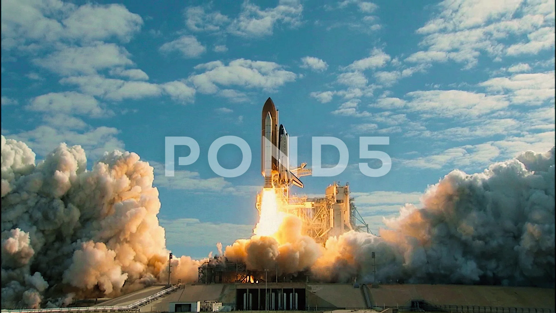 Nasa Rocket Launch Night Widescreen