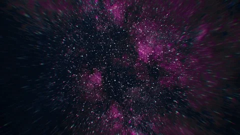 Space stars travel. Seamless Looping. Fl... | Stock Video | Pond5