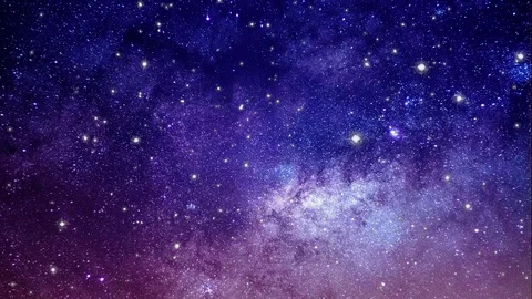 Space time travel star field | Stock Video | Pond5