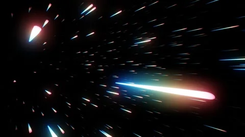 Speed From Light Spaceship Stock Video Footage | Royalty Free Speed ...
