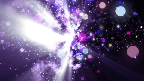 Space violet background with particles. ... | Stock Video | Pond5