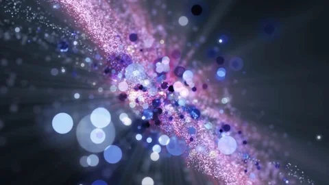 Space violet background with particles. ... | Stock Video | Pond5