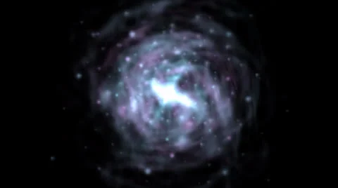 Space Vortex Animated Blue Background | Stock Video | Pond5