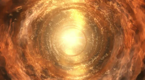 Space Vortex Animated Orange Background | Stock Video | Pond5