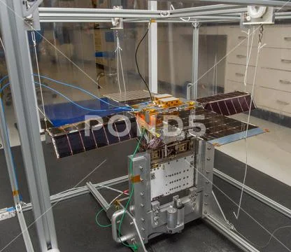 Spacecraft in Gravity Off-load Fixture (GOLF), System Test ...