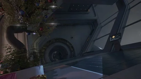 Spaceship men walking and talking in a c... | Stock Video | Pond5