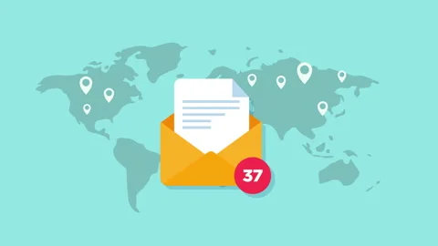 Spam. Spamming concept animation. | Stock Video | Pond5