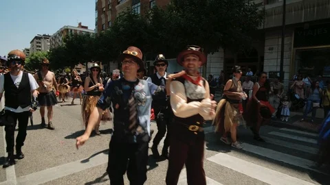 Spanish People Dancing Celebrating Tradi... | Stock Video | Pond5