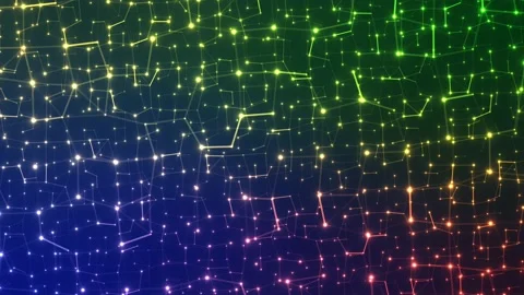 Sparkle particle Multi colored loop anim... | Stock Video | Pond5