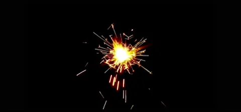 Animated Sparklers Stock Video Footage | Royalty Free Animated ...