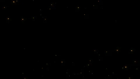 Sparkling glitter particles floating on ... | Stock Video | Pond5