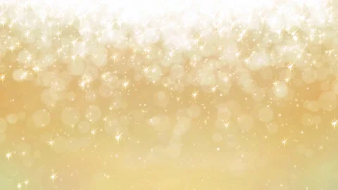 Sparkling light particles on golden back... | Stock Video | Pond5