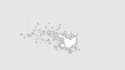 Sparkling Trail Glittering particle effe... | Stock Video | Pond5