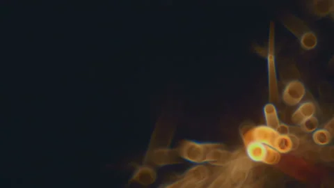 Sparks of Bengal light fly around on a b... | Stock Video | Pond5