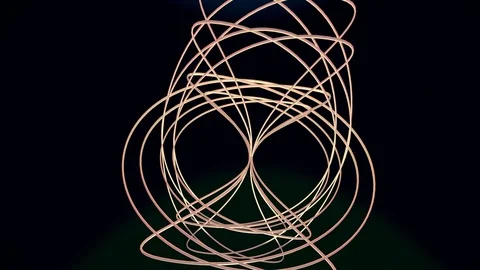 Copper Wireframe Stock Video Footage | Royalty Free Copper Wireframe ...