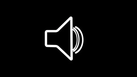 Speaker Animated Icon Stock Videos – Royalty-Free HD & 4K Videos