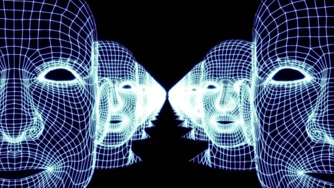 Speaking human head. VJ loop. Video for ... | Stock Video | Pond5