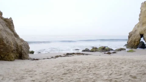 Special effects lens view of Pacific Oce... | Stock Video | Pond5