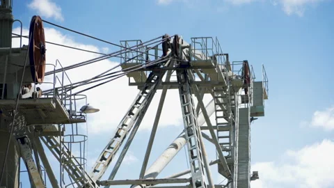 special equipment works. mining excavato... | Stock Video | Pond5