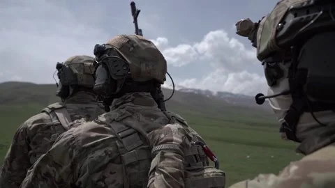 Special Forces Military Soldiers Team Mi... | Stock Video | Pond5