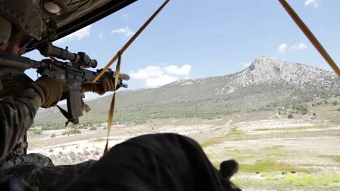 Special Forces soldier conducts sniper t... | Stock Video | Pond5